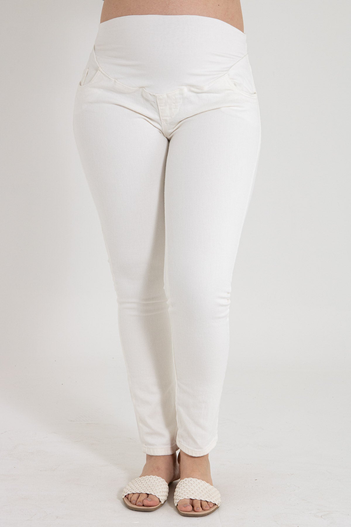 Jean Nieve ivory para embarazadas – Clio Ropa Materna